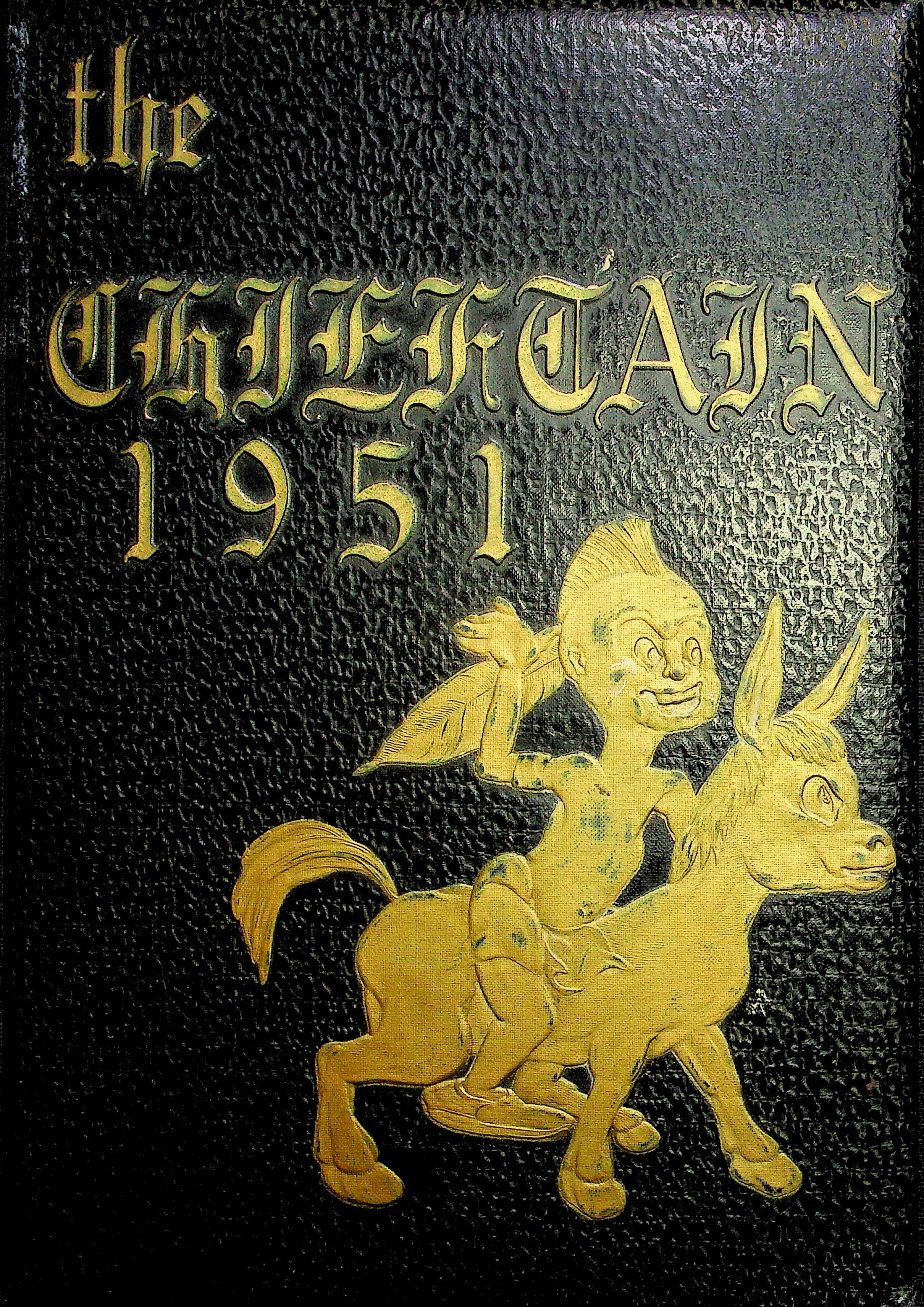 1951 Haskell High School Yearbook in Haskell County, Texas * The Chief ...