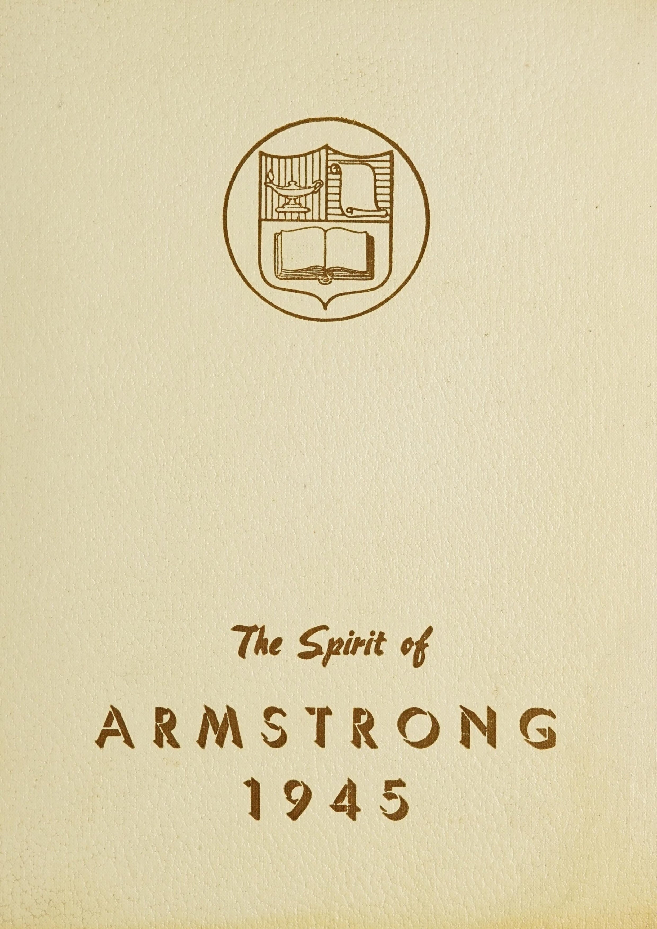 1945 Armstrong High School Yearbook in Richmond, Virginia * Spirit of ...